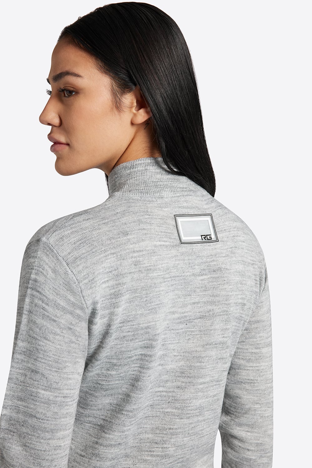 RG Wool Blend Half Zip Sweater - Stigsbergs Gård